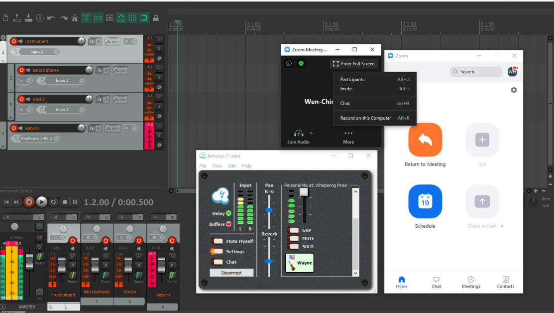 Set Up Jamulus for Remote Music Making – Whispering Pines Trio